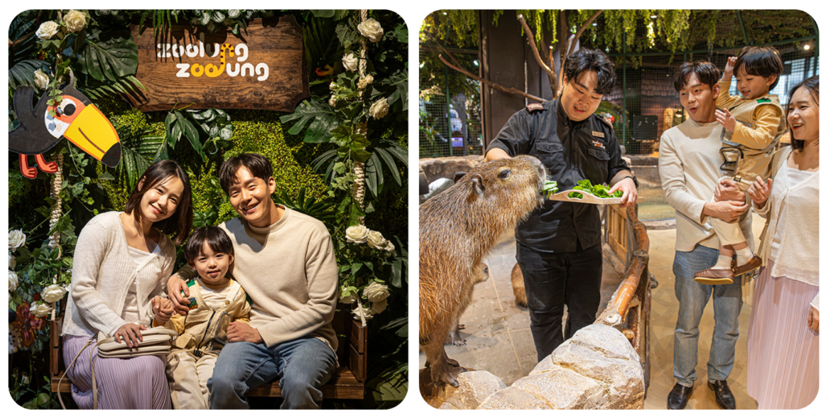 Indoor Animal Theme Park Ticket of Zoolung Zoolung in Time Square Seoul ...